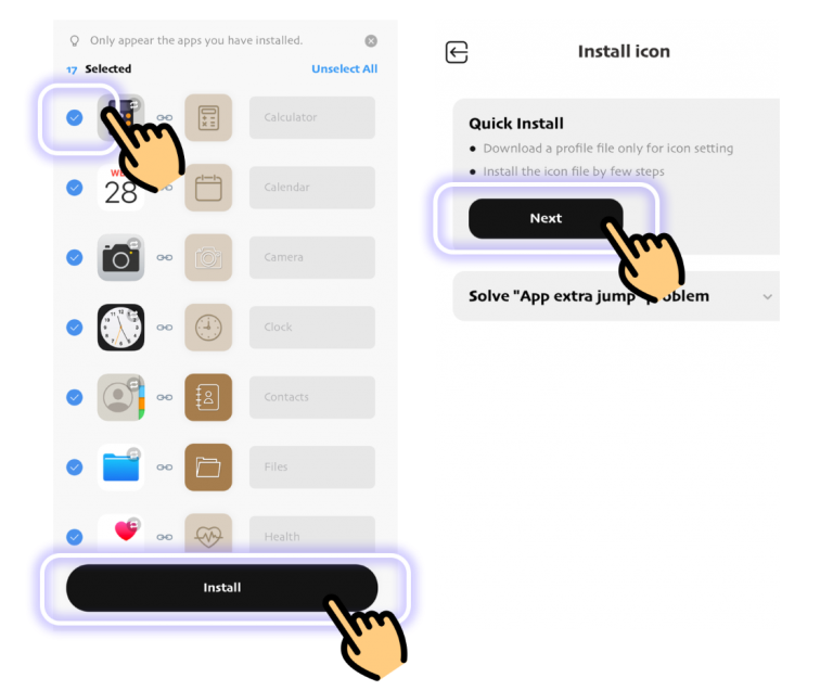 How to quickly install icons? – IconChic